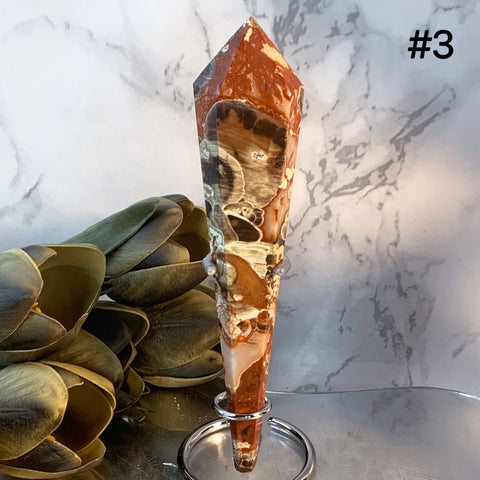 Money Agate Wands – zaiencrystal.com