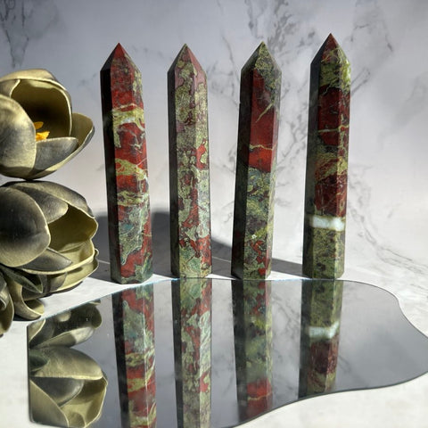 Tall Dragons Blood Towers 15cm – zaiencrystal.com