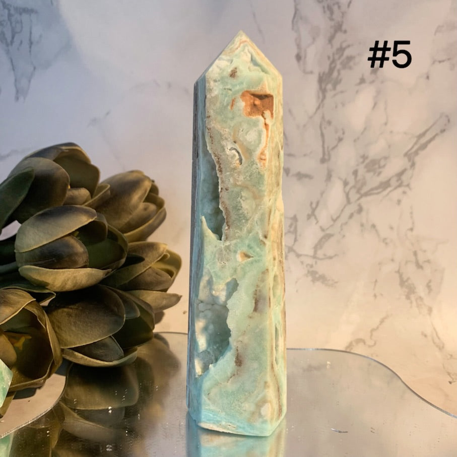 Big Hemimorphite Towers – zaiencrystal.com
