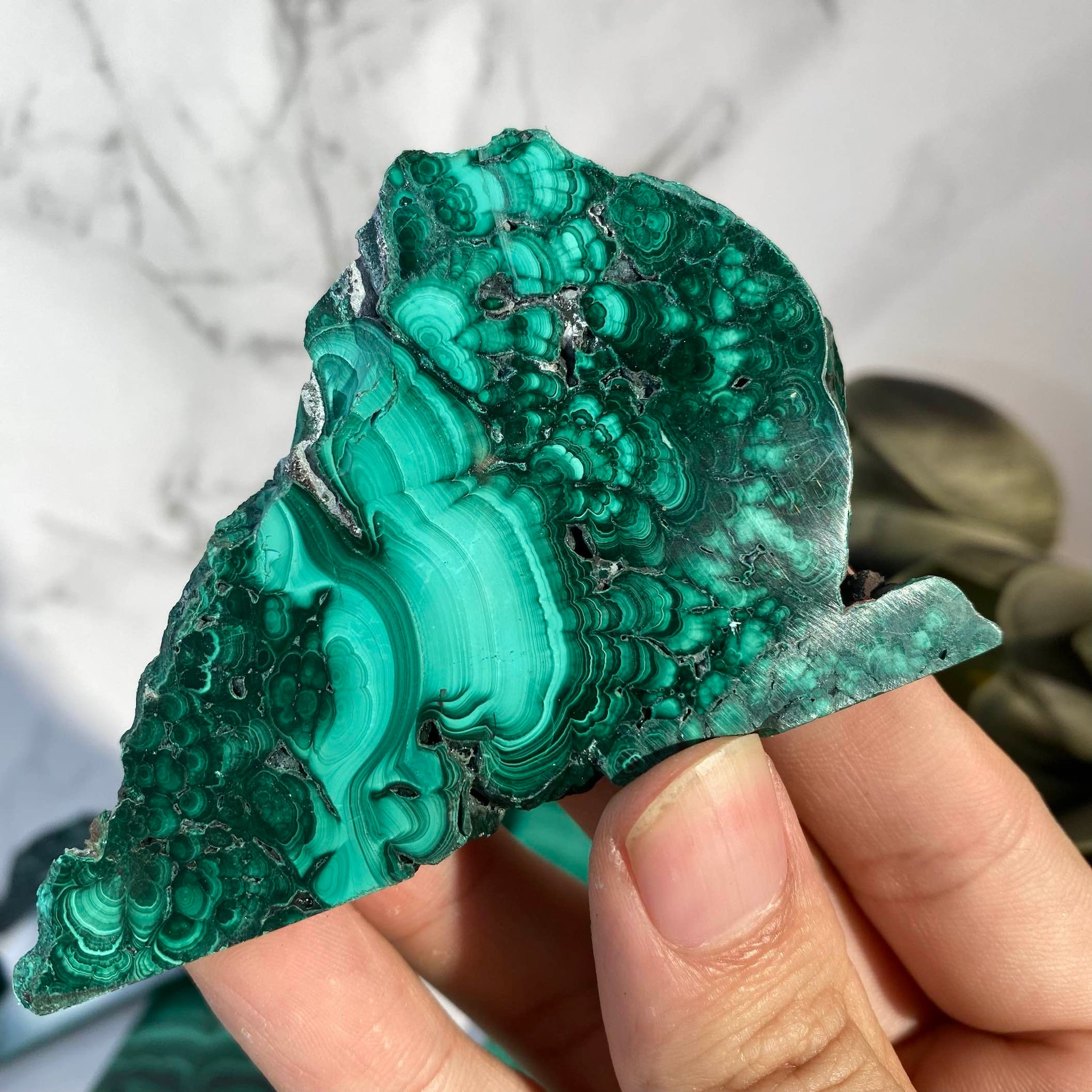 Quality Malachite Slabs – zaiencrystal.com