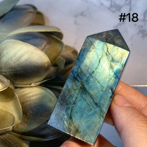 Super Flashy Labradorite Towers – ZAIENCRYSTAL LLC