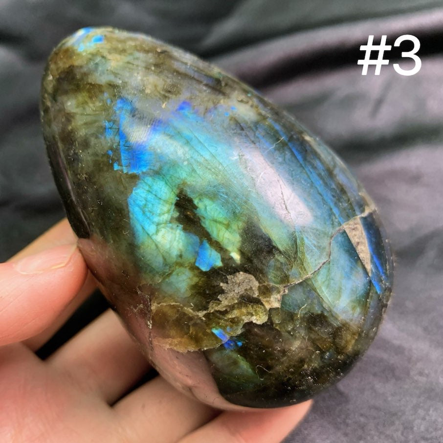 Flashy Labradorite Egg – zaiencrystal.com