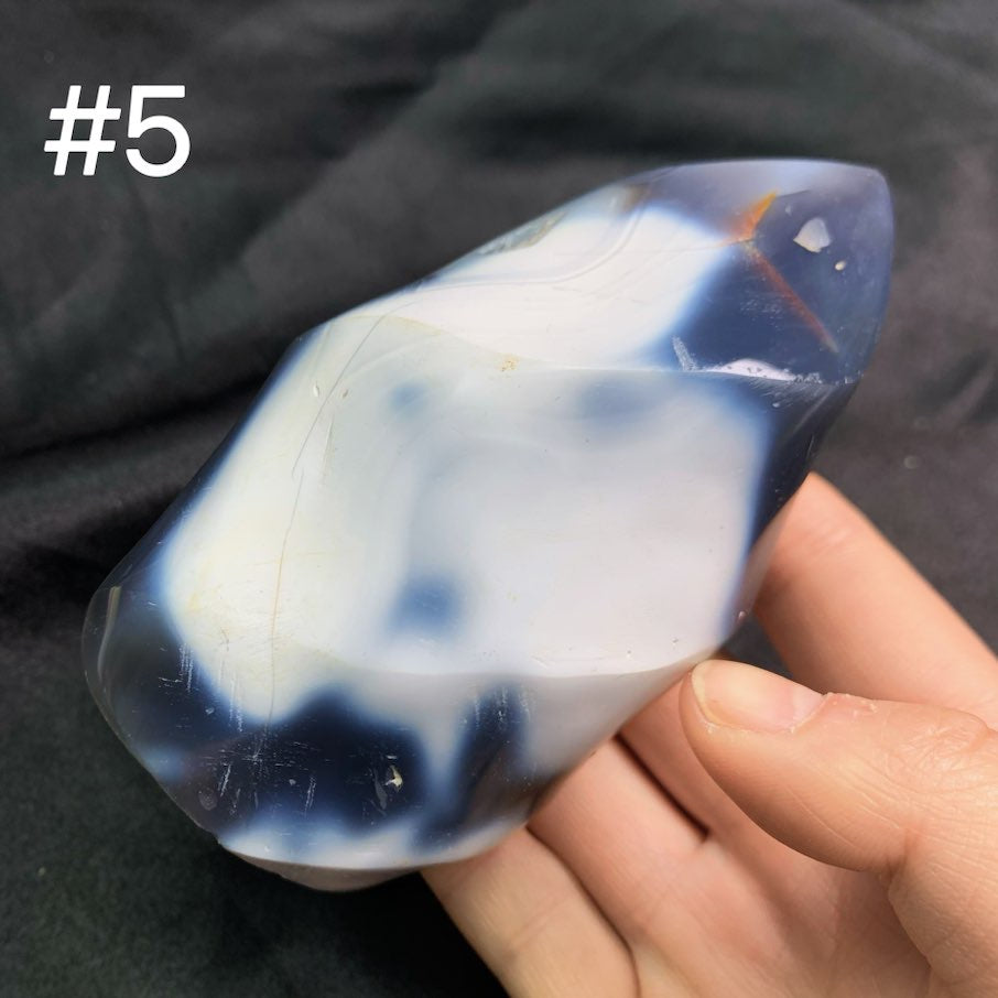 Orca Agate Flame – ZAIENCRYSTAL LLC