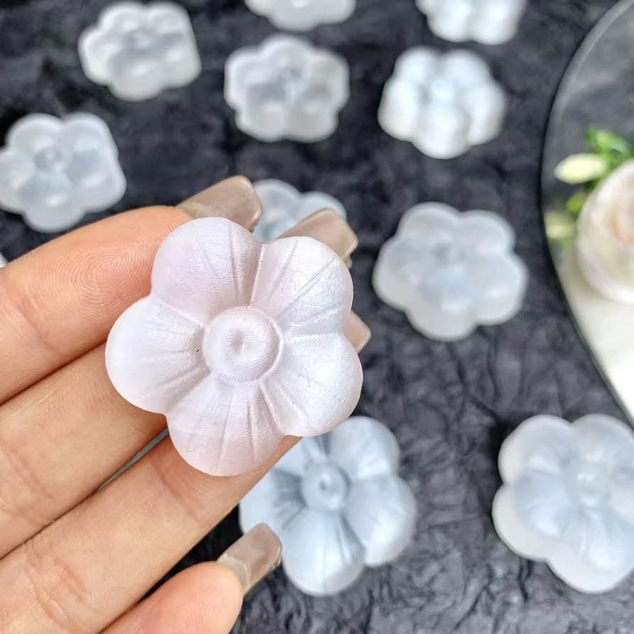 Satin Spar Flower Selenite – zaiencrystal.com
